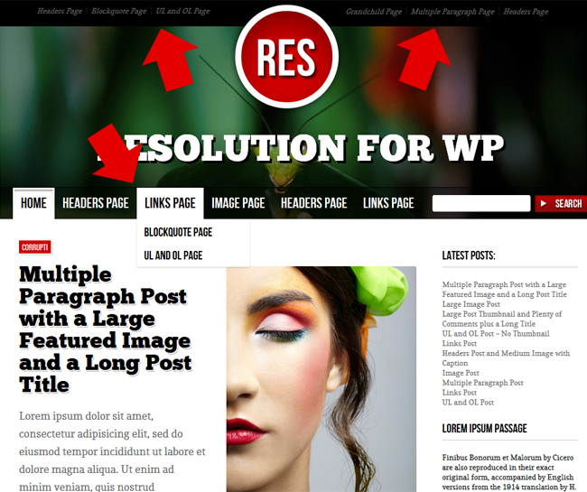 Setting Up Resolution s Multiple Menus Fearlessflyer